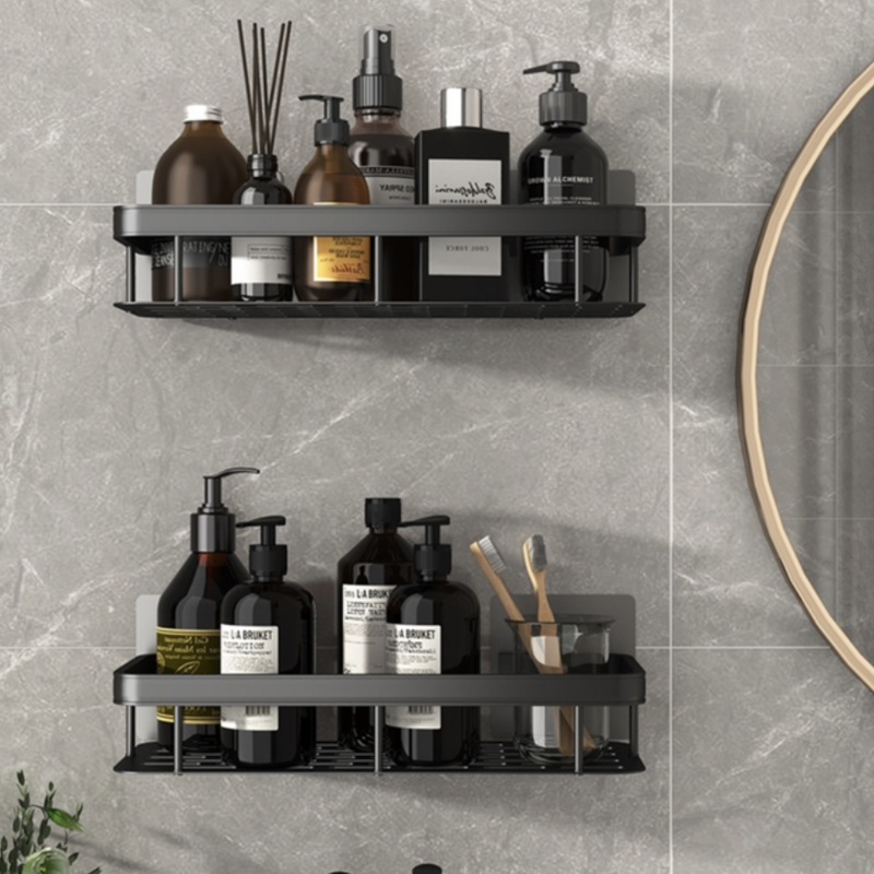 Tablette salle de bain design sans percer - L'Univers du Bain